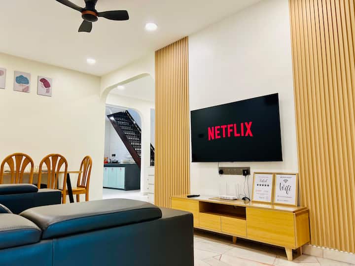 [Newly Refurbished] Batu Pahat Town 3bedroom 6pax - Batu Pahat