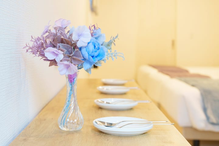 【冬の東京旅に最適！新築宿！】最大5名/浅草徒歩圏内/清潔で快適/3ベッドで家族ok - Asakusa