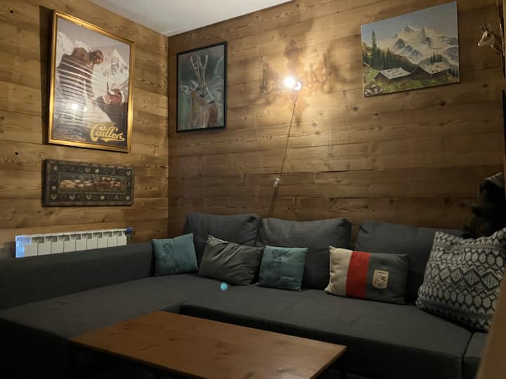 Séjour Solidaire- Studio Cosy Aux Pieds Des Pistes - Bernex