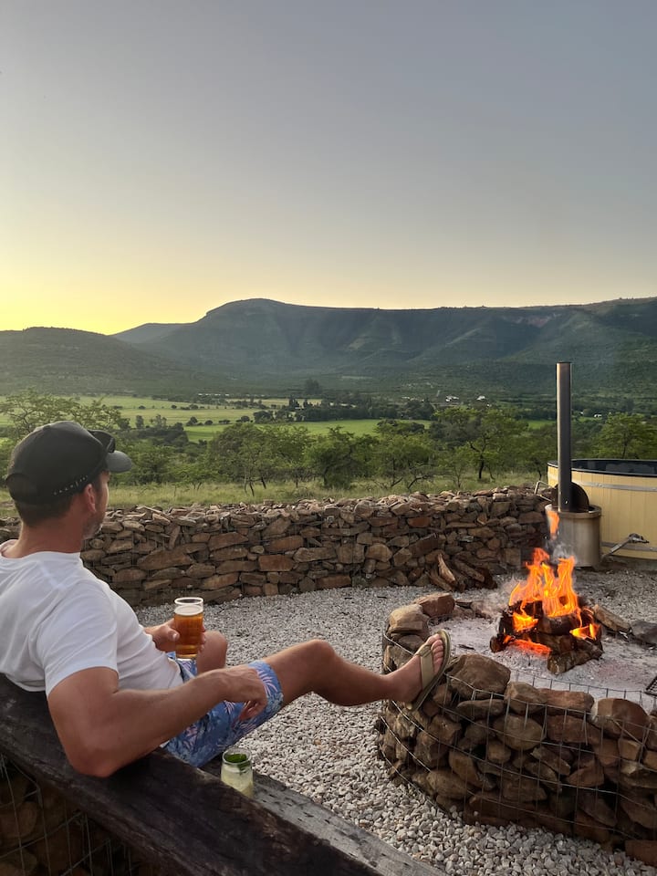 Valley View Escape - Sunset Deck Cabin - Somerset East