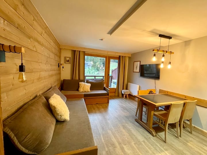 Appartement Skis Aux Pieds, 1 Ch/1 Cabine Renové - Courchevel