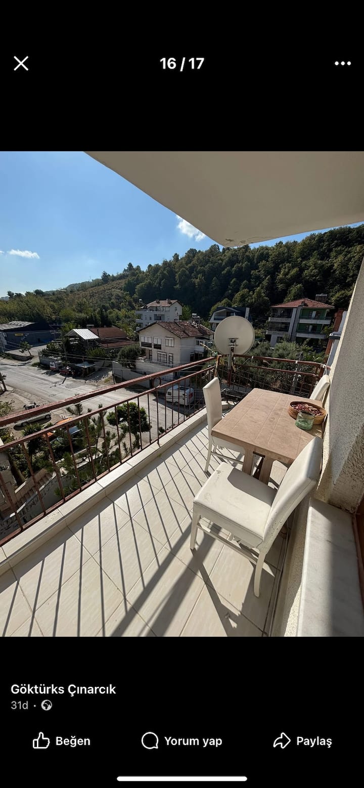 Deniz Ve Orman Manzaralı Sessiz Sakin Apartman - Yalova