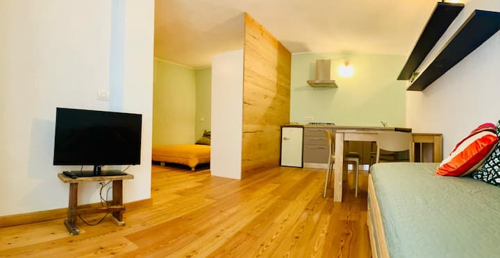 Ampio Monolocale Ristrutturato Centro Pragelato - Pragelato