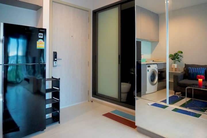 曼谷市中心完美位置250米抵达bts Thonglor/五星豪华泳池健身房 - Khlong Toei