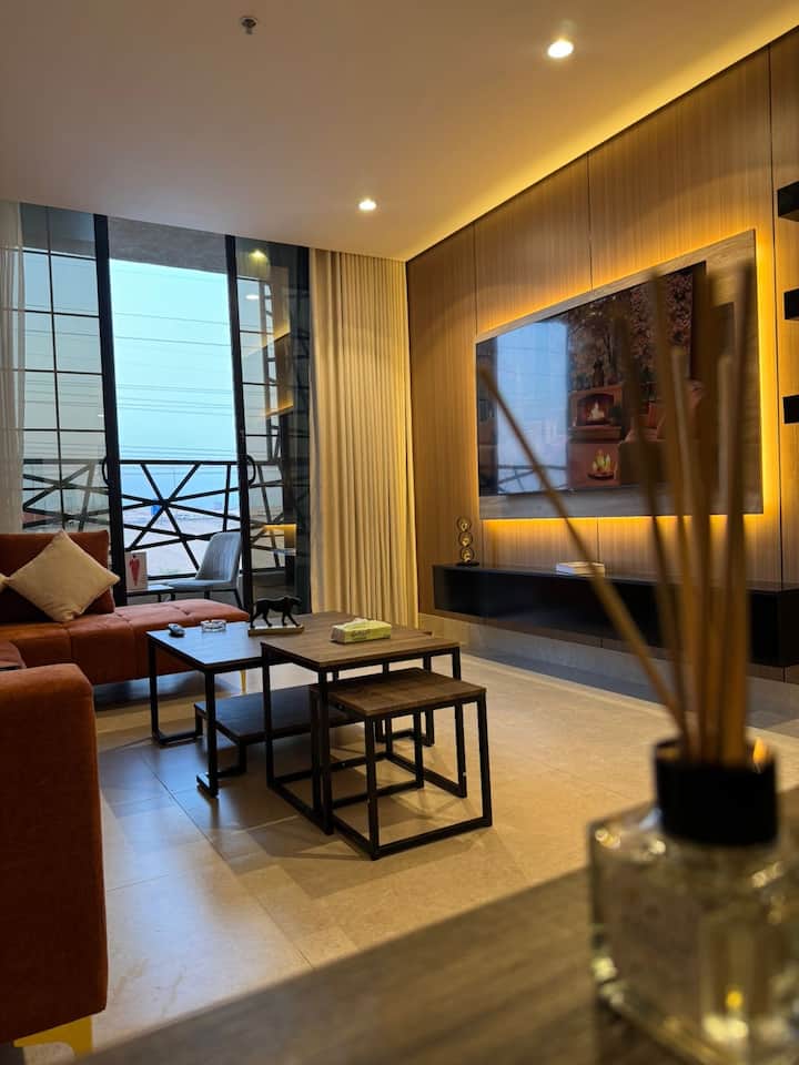 شقة مميزة  ببلكونة  ( إثراء هيلز ) - Dammam