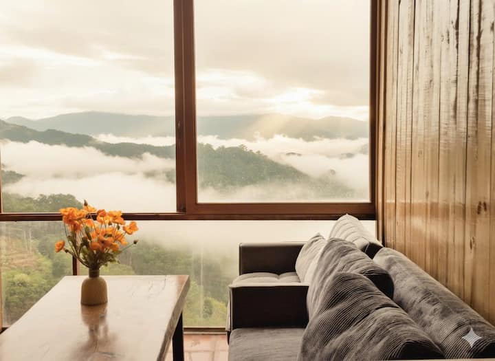 Villa 4pn - View Siêu đỉNh đóN Bình Minh, Săn Mây - 달랏