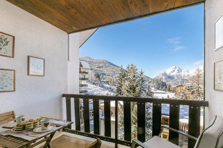 The Balcony Overlooking The Alps Ski In Ski Out - Sauze d'Oulx