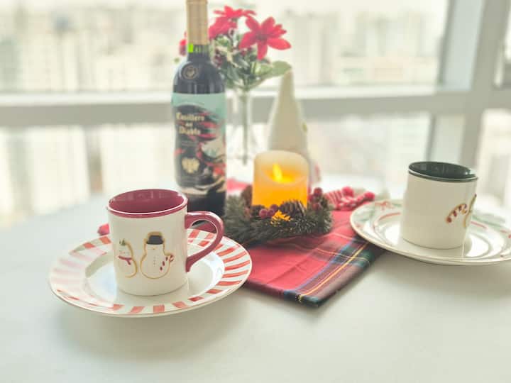 [해온스테이] #화성 동탄의 레지던스 #무료주차 #시티뷰#일과휴식 - South Korea