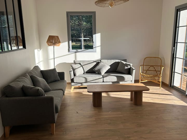 Ferme Landaise Rénovée – Jardin Clos Et Terrasse - Soustons