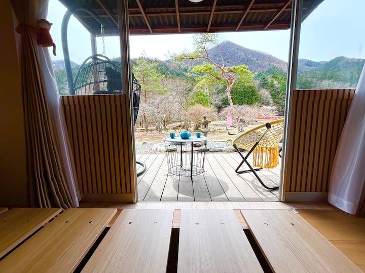 B棟/最大6名/平屋/貸別荘/駐車場6台/bbq可/花火可/テント可/東照宮、神橋、中禅寺湖等近 - 닛코시