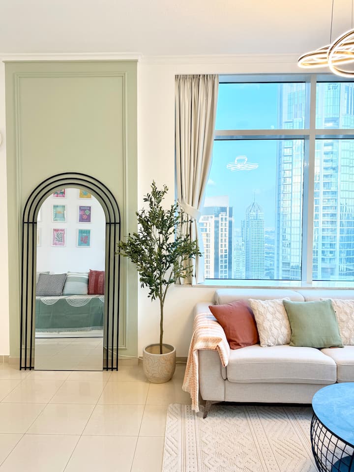 Peachy Mint | Luxury 1 Bhk | Marina & Sea View - Dubái