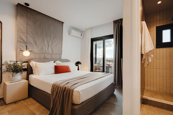 Kalea Romantic Comfort Suite Sunset Sea Views - 納克索斯島