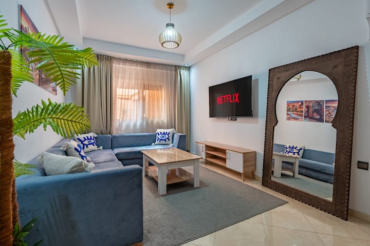 Terrace & Haven : Centre-ville, Parking Et Calm - Marrakech
