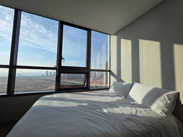 #Vista #Seasunset #Airport #Brandnew #Amazingview - Incheon