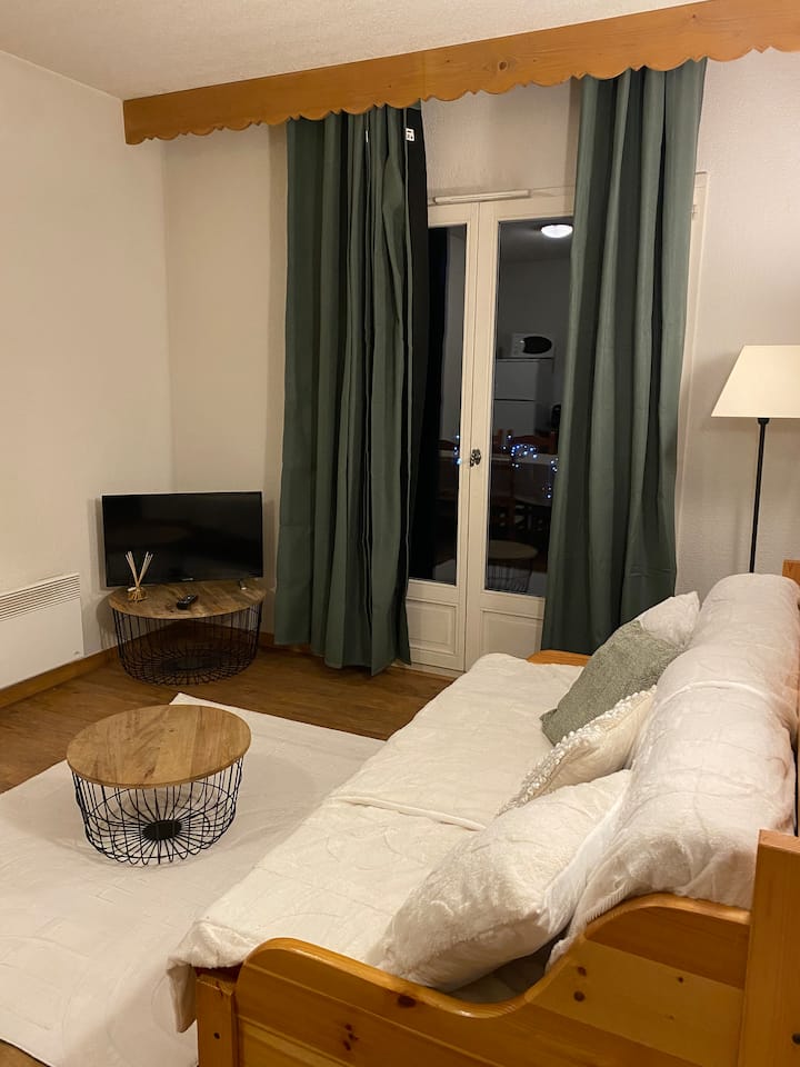 Appartement 6 Personnes Au Pied Du Téléphérique - Les Contamines-Montjoie