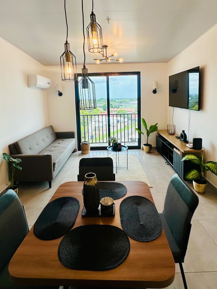 Nuevo Apartamento Moderno A 5 Min Del Aeropuerto - Aéroport de Panama-Tocumen (PTY)