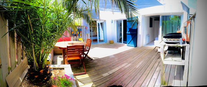 Cap Ferret Centre T3 Terrasse Avec Parking - Cap Ferret