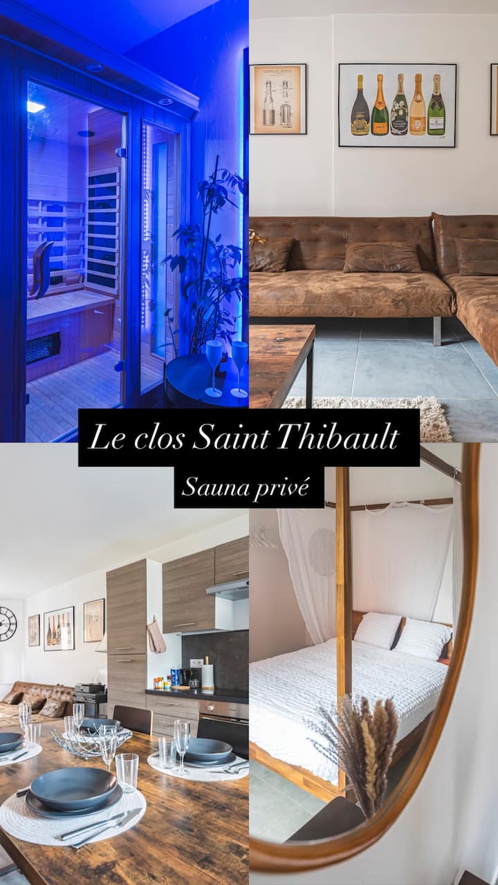 Le Clos Saint-thibaut – Sauna Privé à ÉPernay - Épernay