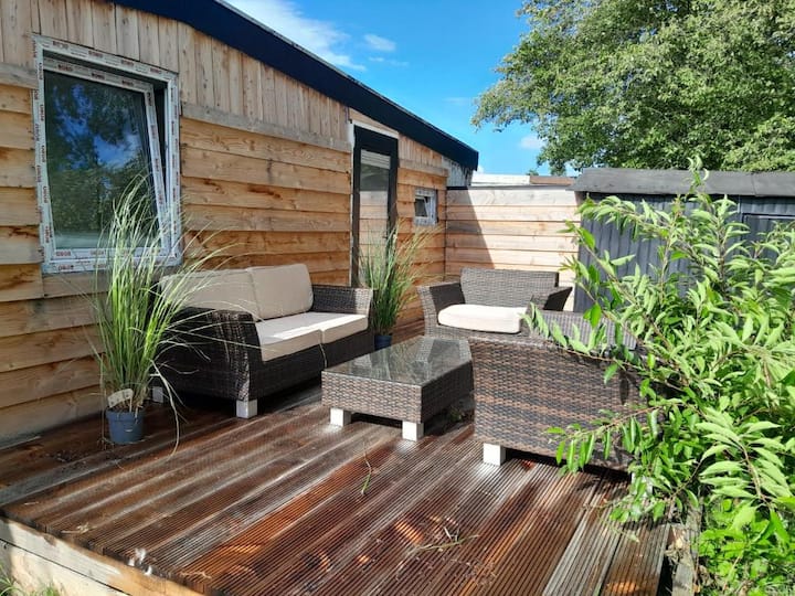 Knus Houten Huisje Bij Het Bos In Anloo - Drenthe