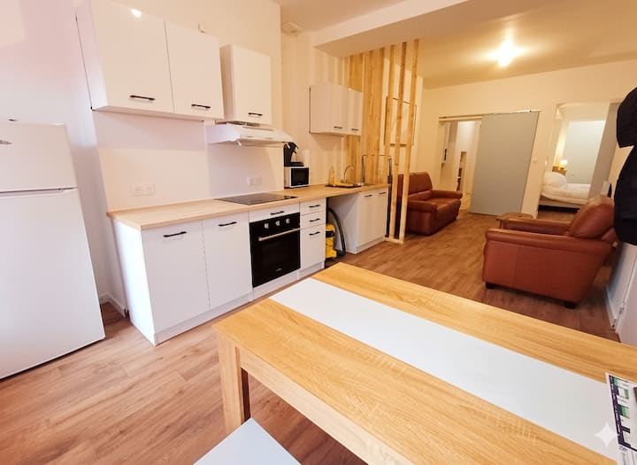 1 Ch. | L'appart' Cocooning Avec Douche De Rêve - Boulogne-sur-Mer