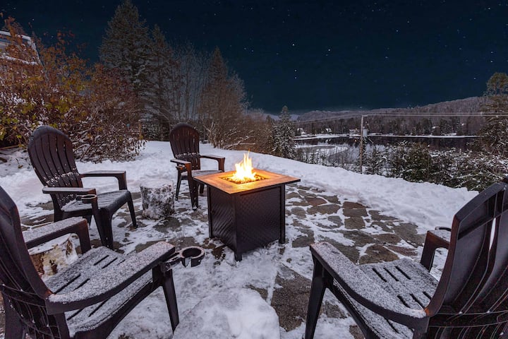 Cabine Du Lac - Lakeview, Fire Pit & Stargazing - Laurentides