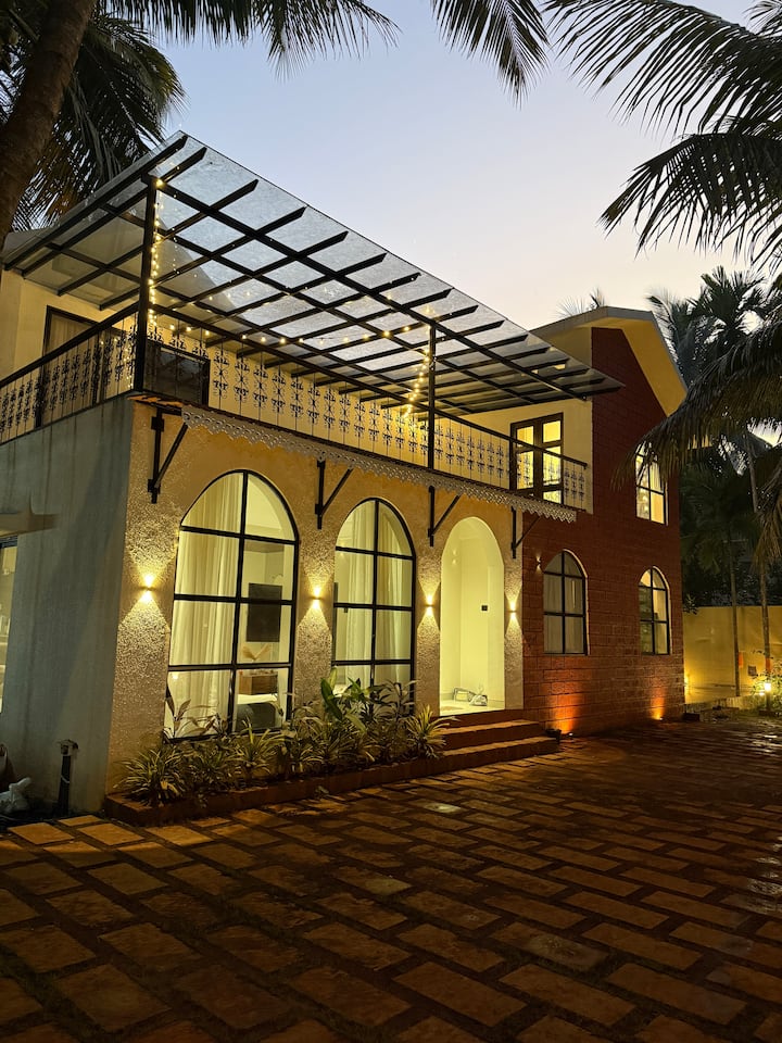 Hn_2396_ Luxury Poolvilla Near Nagaon Beach Alibag - Alibag