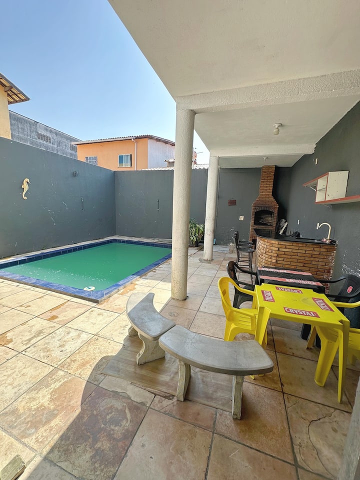 Casa Duplex De 300m2 C/ Piscina E 6 Quartos - Granja