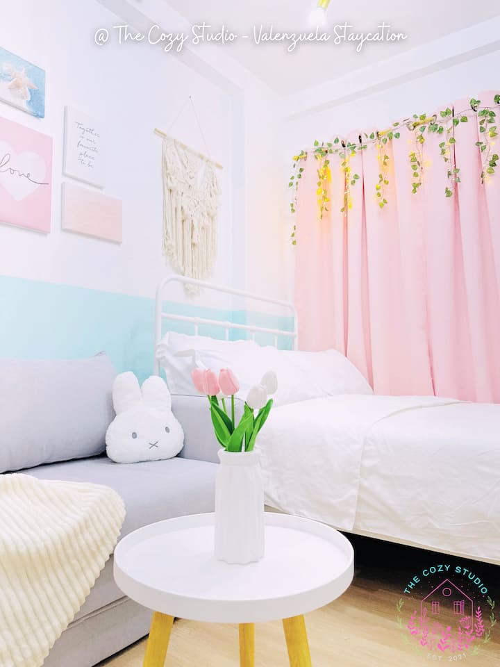 Fresh & Cozy Studio 3 In Valenzuela |Wifi |Netflix - Valenzuela