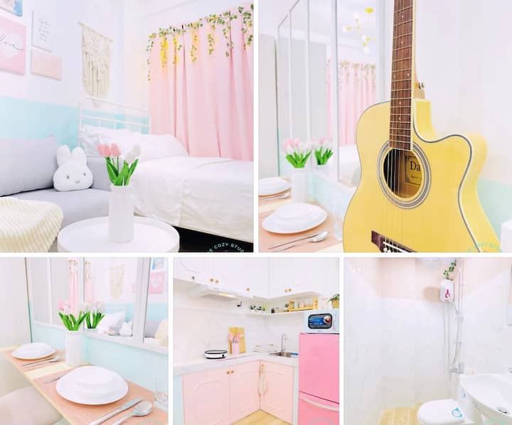 Fresh & Cozy Studio 3 In Valenzuela |Wifi |Netflix - Malabon