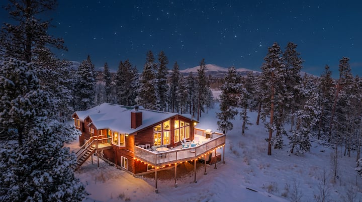 Cabin Near Breckenridge, Hot Tub, Firepit, Games - Fairplay, CO