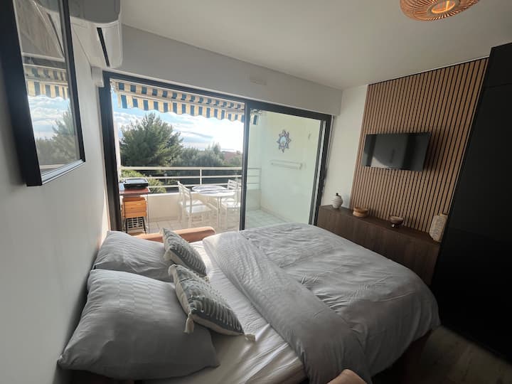 Joli Studio Vue Mer, Proche Centre Ville De Bandol - Bandol