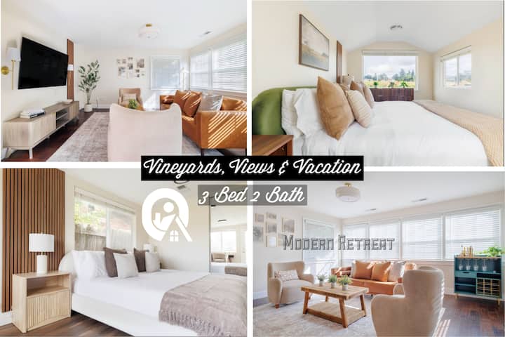 Tis The Season! | Relaxing Quiet Vineyard Getaway - St. Helena, CA