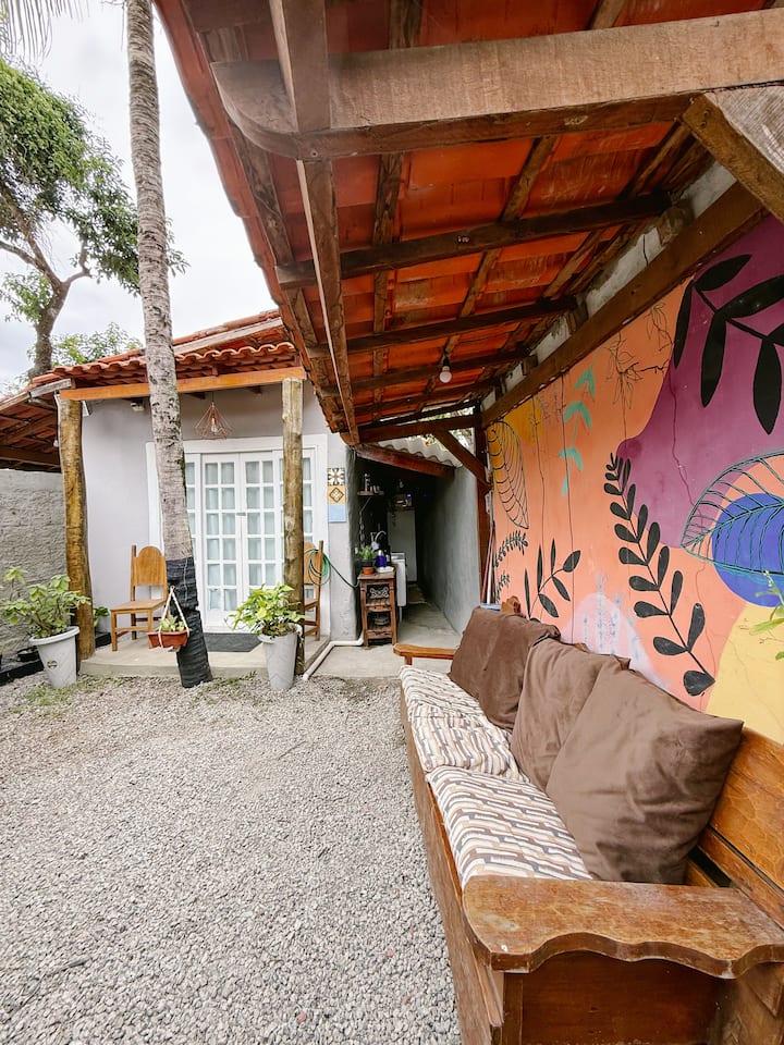 Casa C Churrasqueira 3 Min Da Praia De Maresias - São Sebastião