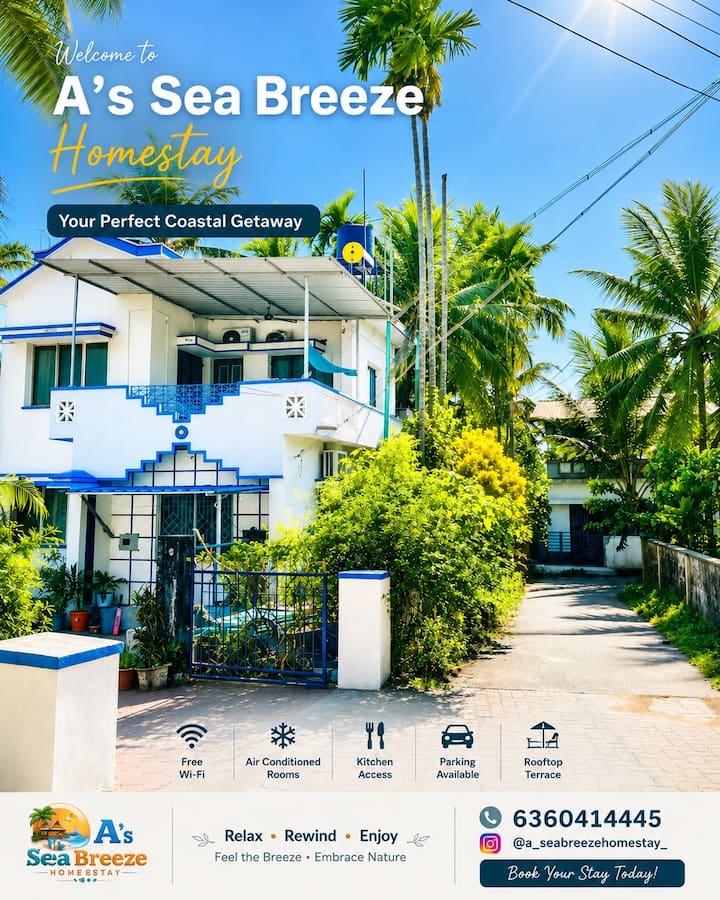 As - Comfort Home Stay With Full Kitchen At Udupi - Udupi