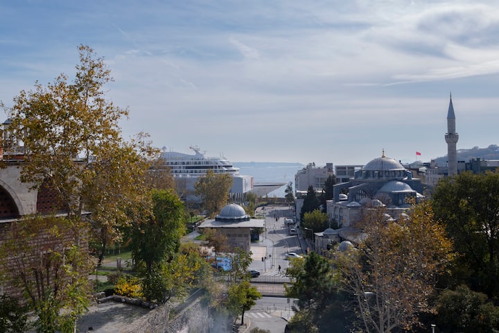 Modern 1-bedroom With Sea View - Elevator - Beyoğlu