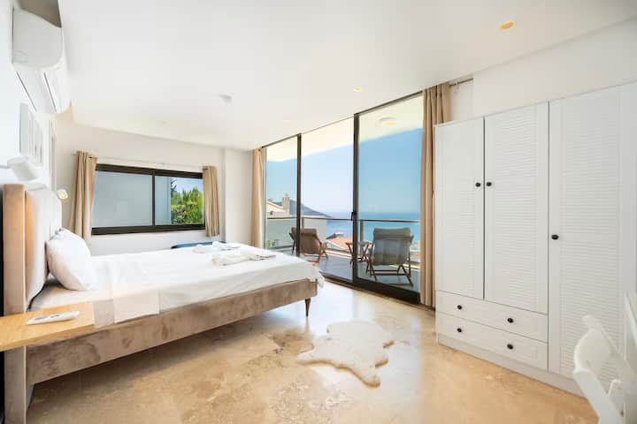 Two Bedroom Sea View Holiday Home - Kalkan