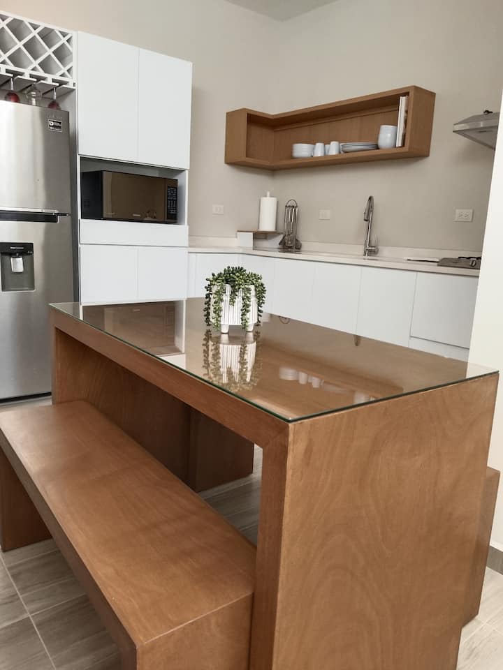 Nuevo Departamento Zona Tec Hasta Para 5 Personas - Monterrey