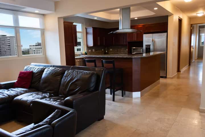Elegant 3br Suite W/ Rooftop Access - San Juan