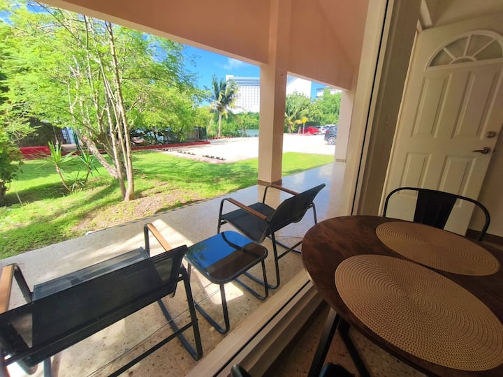 Estudio + Terraza + Vista Laguna | Ubicación Top - Cancún