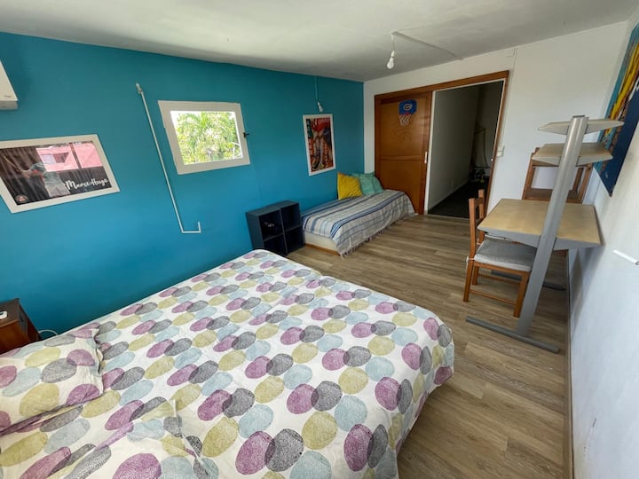 Chambre Mango Dans Villa à St François - Saint-François