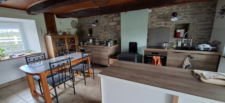 Location Chambre Avec  Un Lit 2 Places Au Calme. - Pontivy