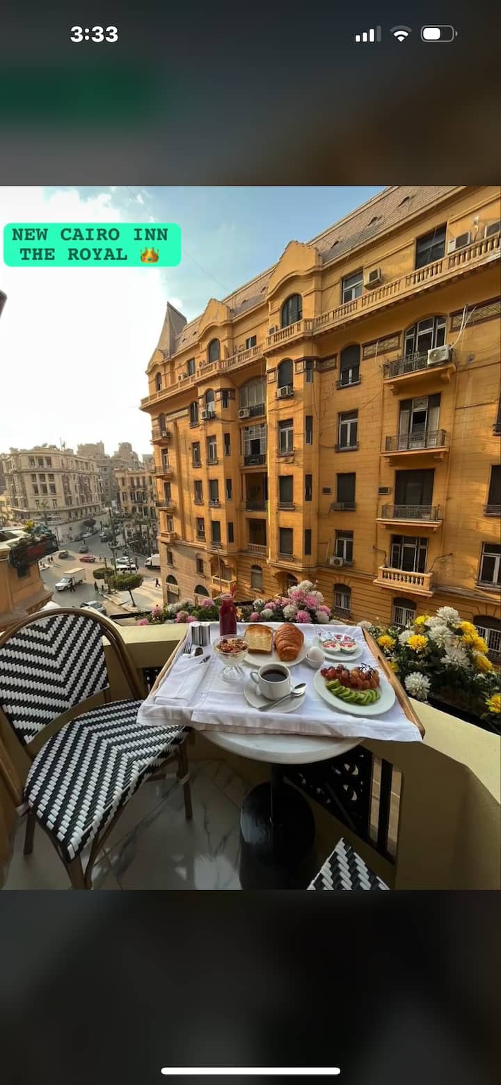 Amazing Twin Room In Heart Of Downtown Cairo - Cairo