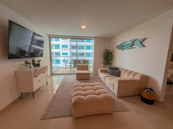 Luxury 2br · Guest 6 · Near Centro & Beach - Cartagena