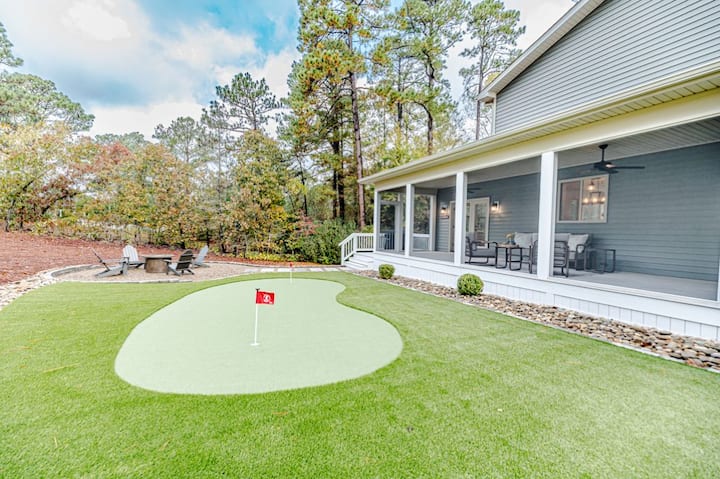 The Teebox - Pinehurst Retreat W/ Putting Green - Southern Pines, NC