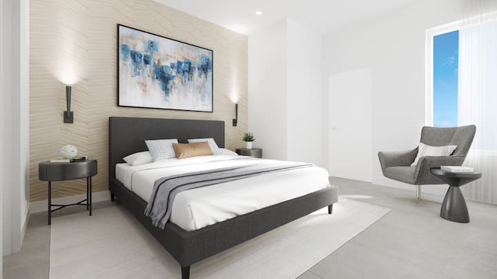 Point West - 2 Bedroom Partial Ocean View #208 - West Bay