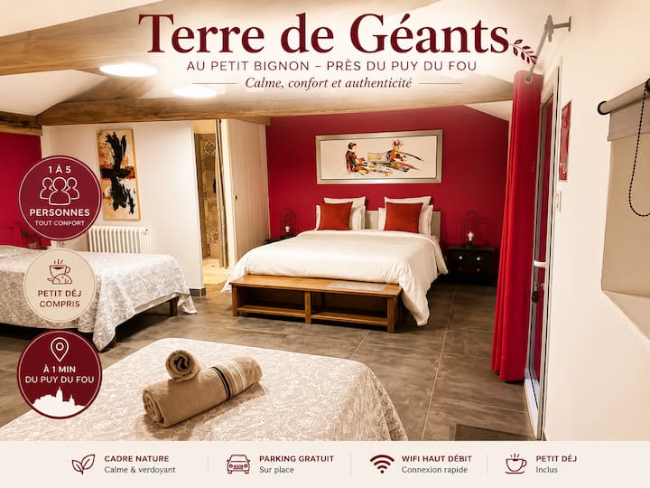 Terre De Géants à 1 Min Du Puy Du Fou - Les Herbiers
