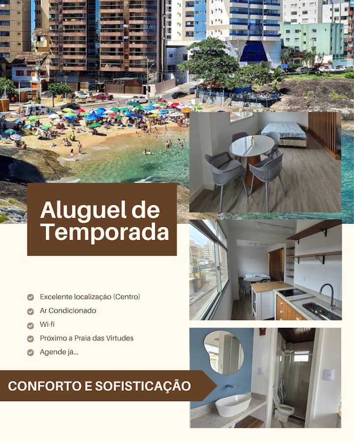 O Flat Perfeito Para Suas Férias Ou Descanso! - Guarapari