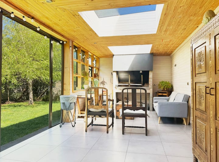 Casa Familiar Con Terraza Y Quincho Cerrado - Llanquihue