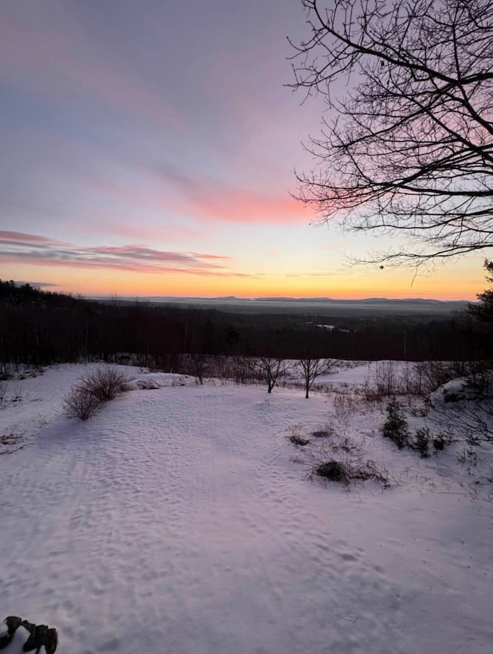 Rustic Mountainside Cabin: “Liberty Lodge” - Palermo, ME