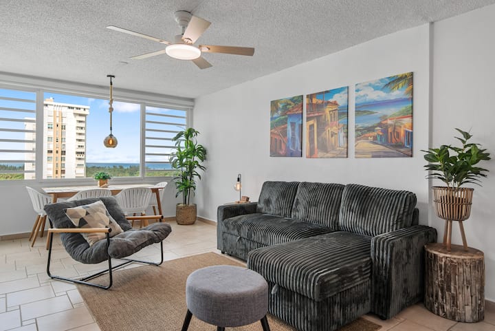 Ocean View Tropical Condo |2 Beds - Puerto Rico